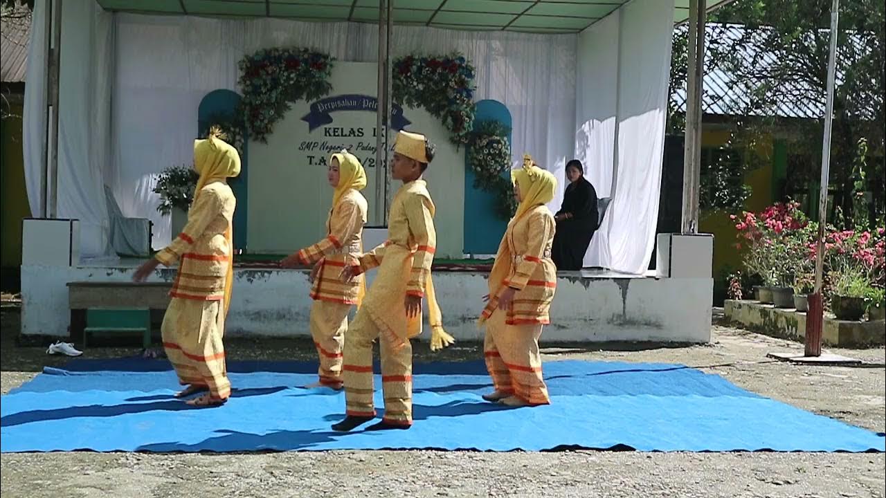 TARI ZAPIN MELAYU || PERPISAHAN KELAS IX SMP NEGERI 2 PADANG TUALANG - YouTube