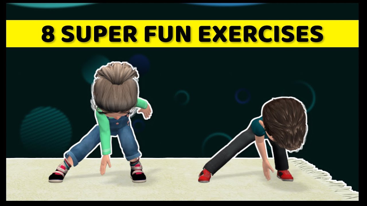 8 SUPER FUN CROSSING-THE-MIDLINE EXERCISES FOR KIDS - YouTube