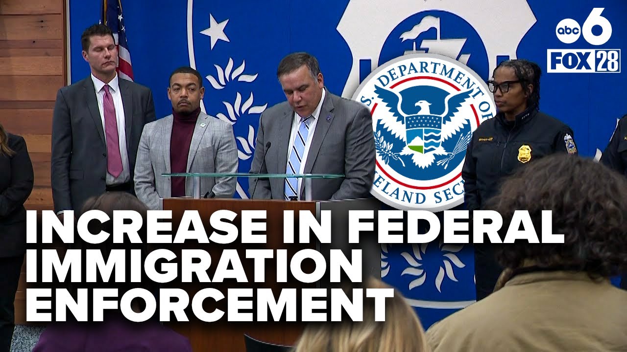 Ohio mayor, police chief reassuring immigrants amid ICE presence - YouTube
