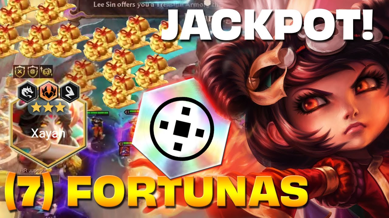 7 FORTUNAS con LEGENDARIA ⭐⭐⭐ La Composición MAS ROTA de TFT - YouTube