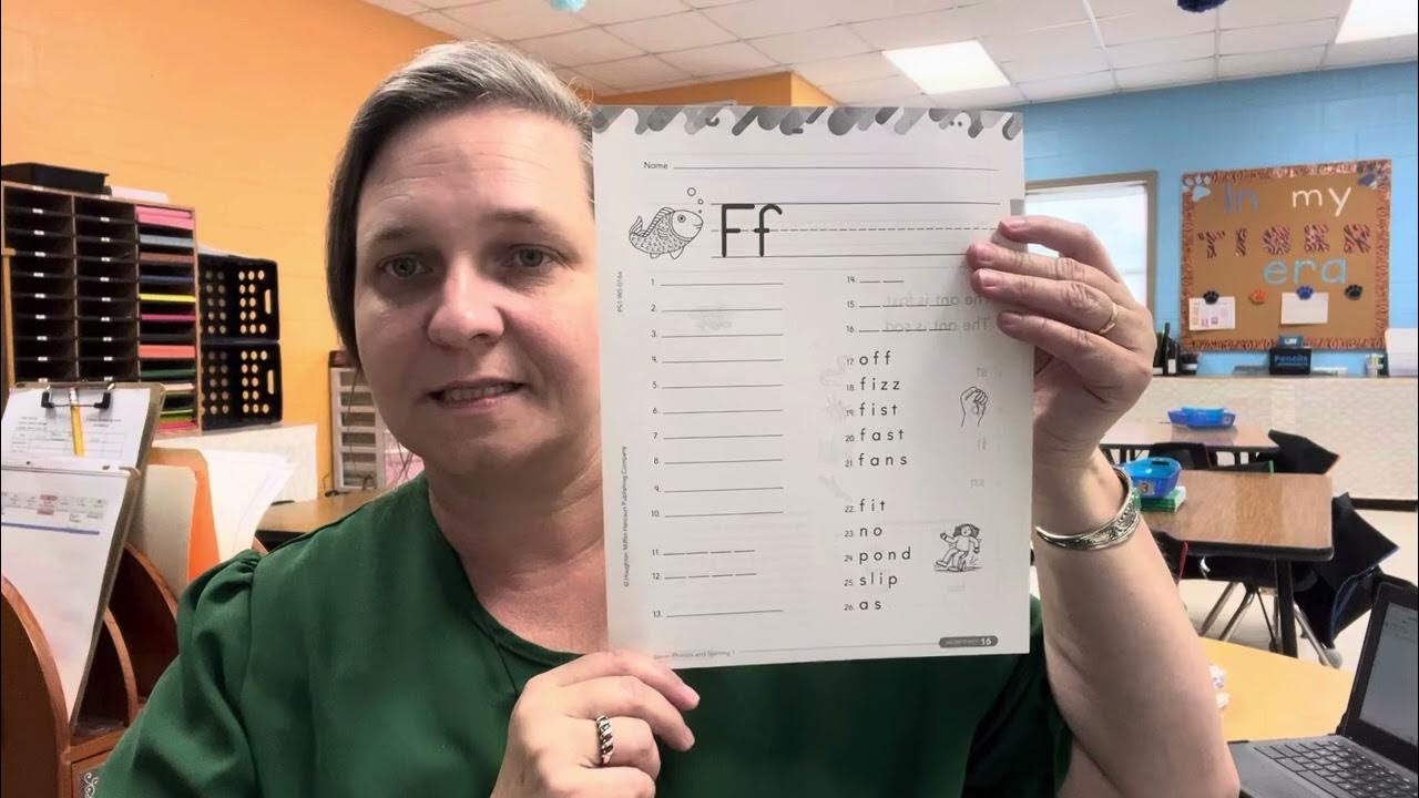 Saxon phonics, lesson 16 - YouTube