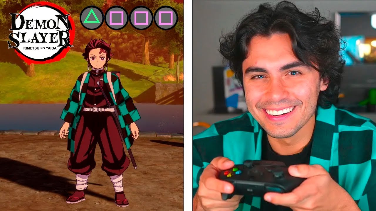 REPRESENTEI O TANJIRO NO MELHOR GAME DE DEMON SLAYER DO MUNDO! - YouTube