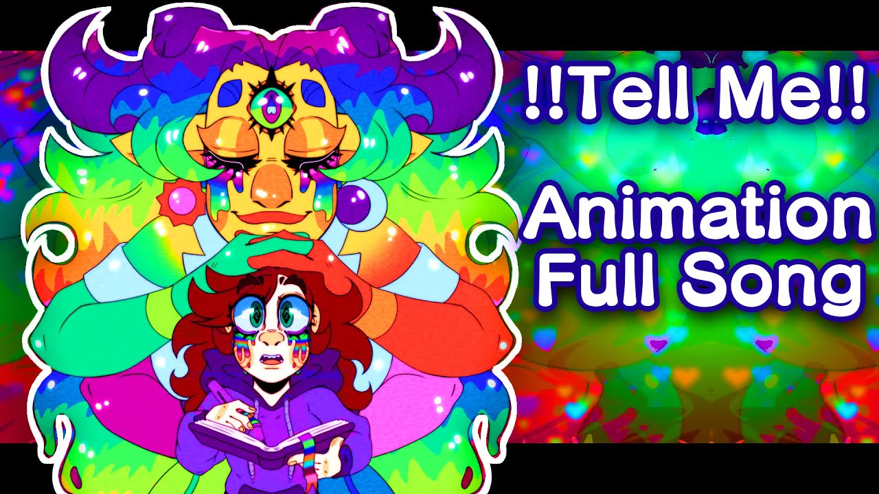 TELL ME!// Animation FULL SONG [ft. Aicusa] 🌟💅🌈 - YouTube