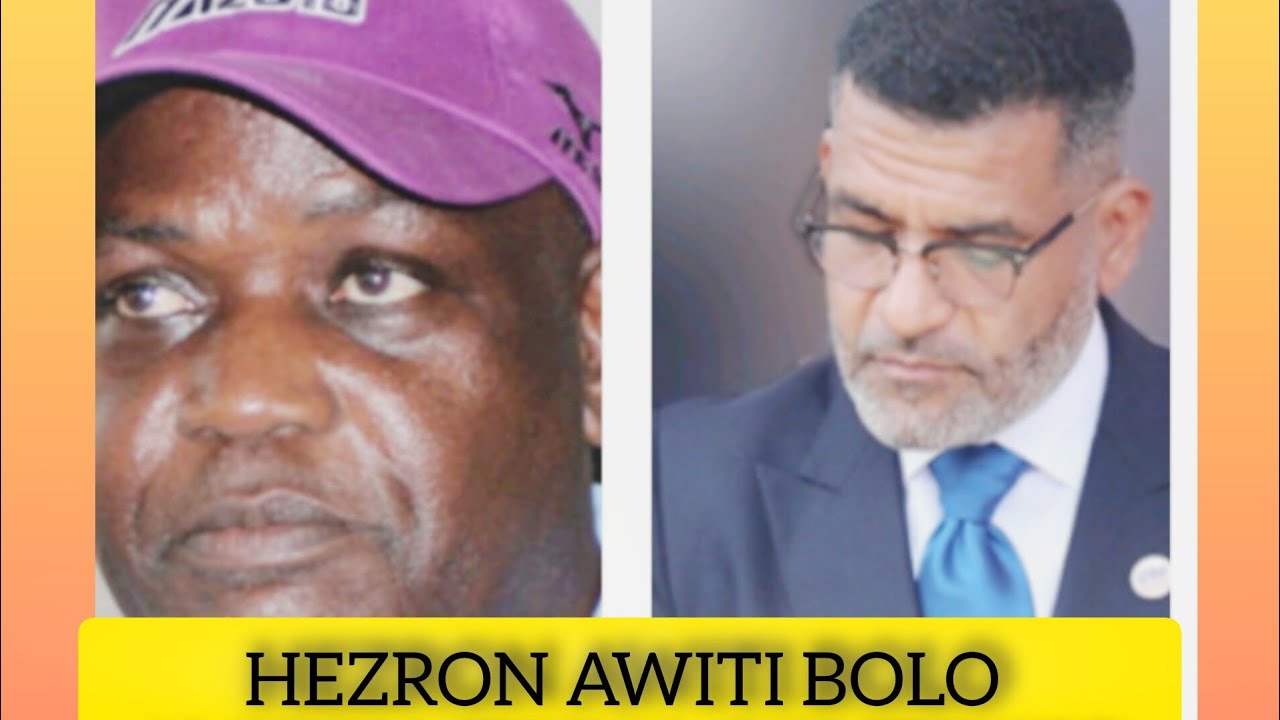 FORMER NYALI MP HEZRON AWITI BOLO ASEMA OFFICE YA GOVERNOR INAENDESHWA ...