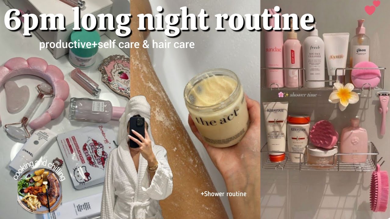 6pm Self Care Night Routine๐๐งด๐ ุฑูุชููู ุงููููู ููุจุบู ูุชููุง ูู ุฑูุญู ๏ธ๐