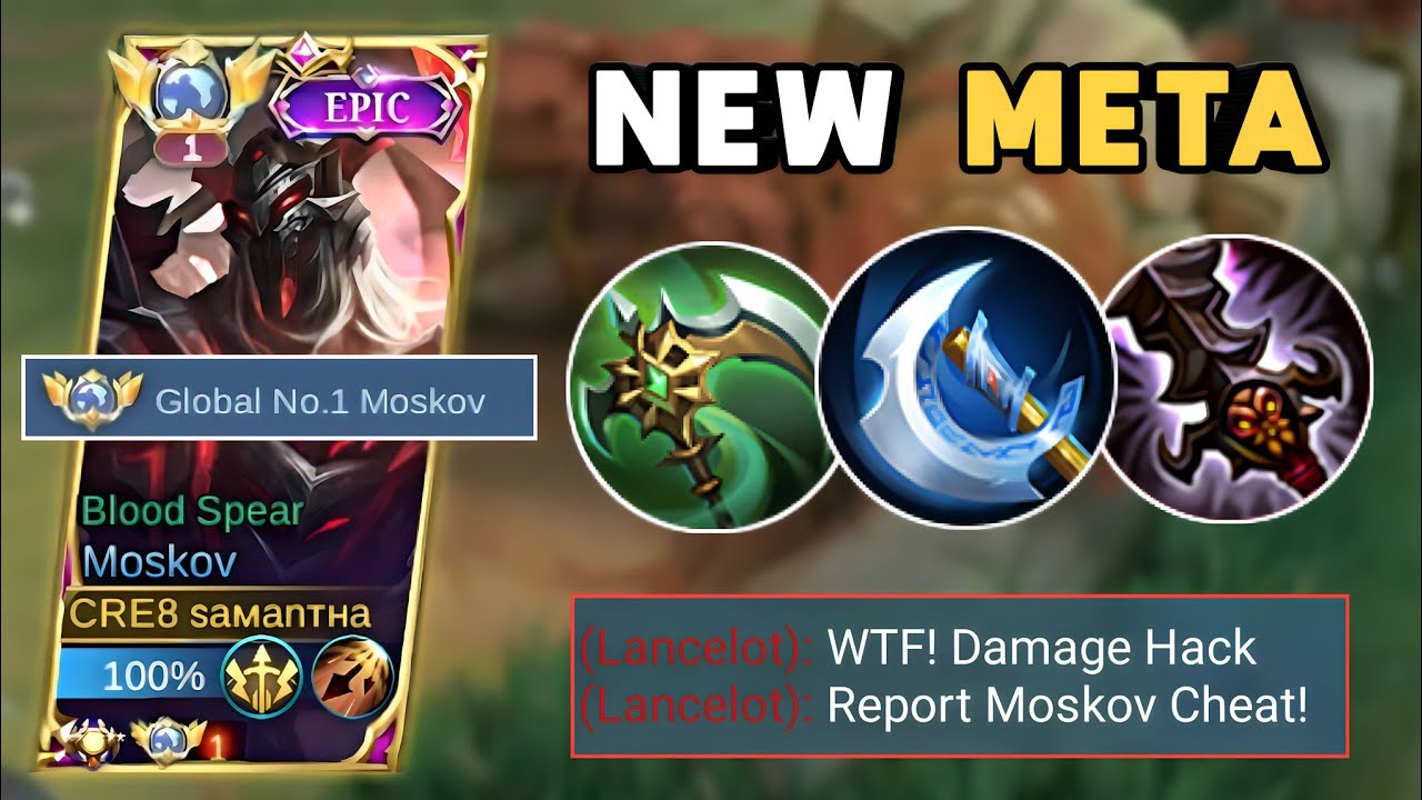 MOSKOV NEW META BUILD + BEST EMBLEM SET 2023!🔥 - YouTube