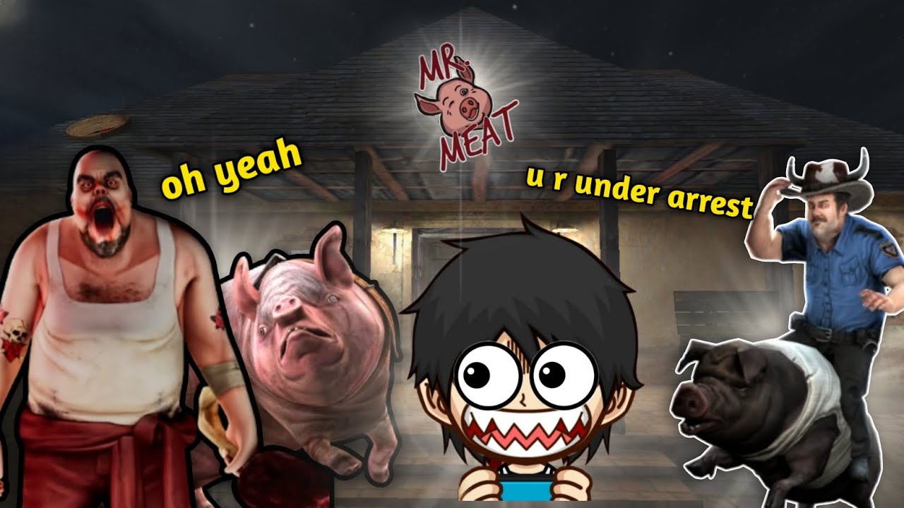 mr meat last ending full gameplay | mr meat police escape - YouTube
