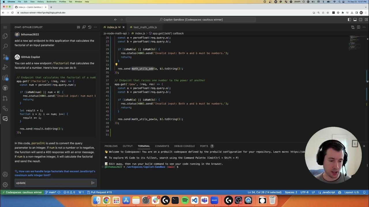 GitHub Copilot Chat Demo - YouTube