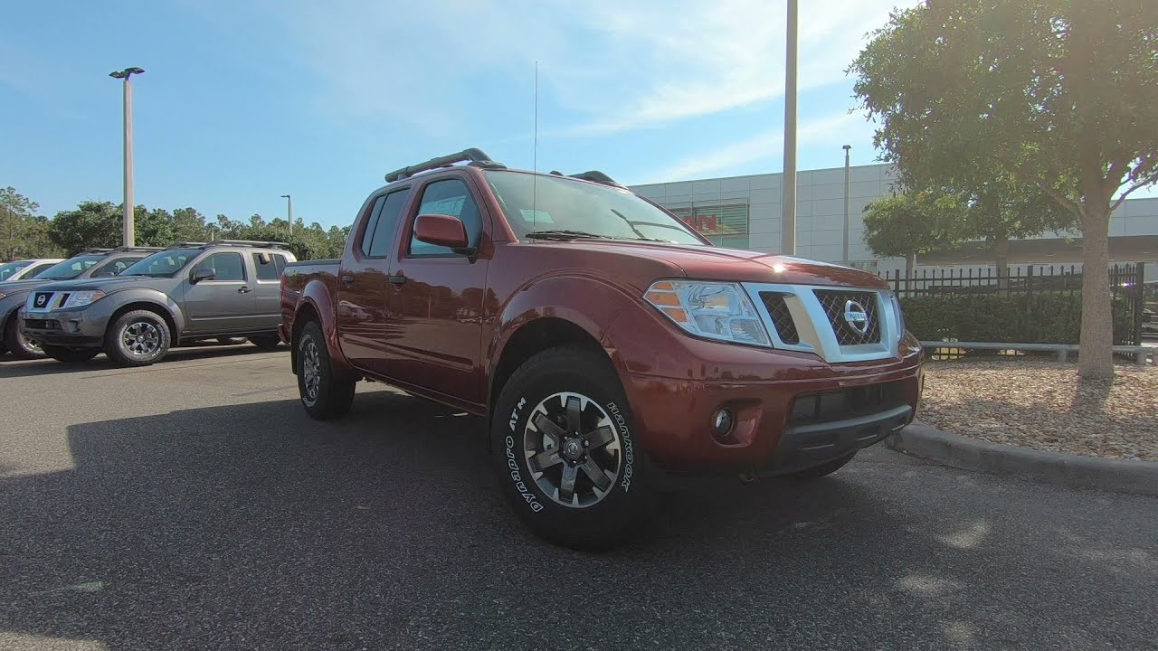 2021 Nissan Frontier PRO-4X | Cayenne Red Metallic | PRO-4X Leather ...