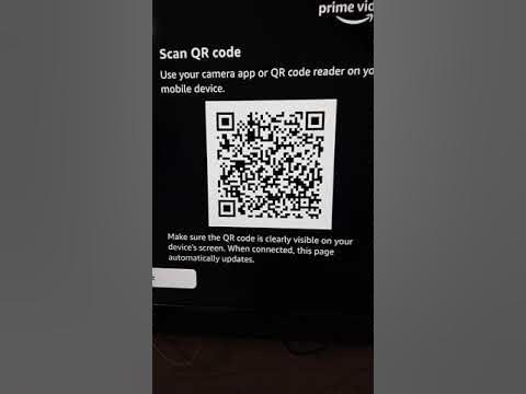 Easy way for sign in amazon Prime Video on your smart TV by this simple app QR Code Scanner ...