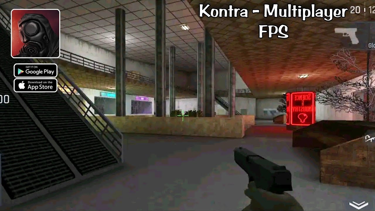 Kontra - Multiplayer FPS Gameplay (Android, iOS) - Part 1 - YouTube