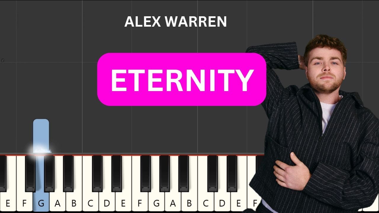 Alex Warren - Eternity (Easy Piano Tutorial) (+ Sheet Music) - YouTube