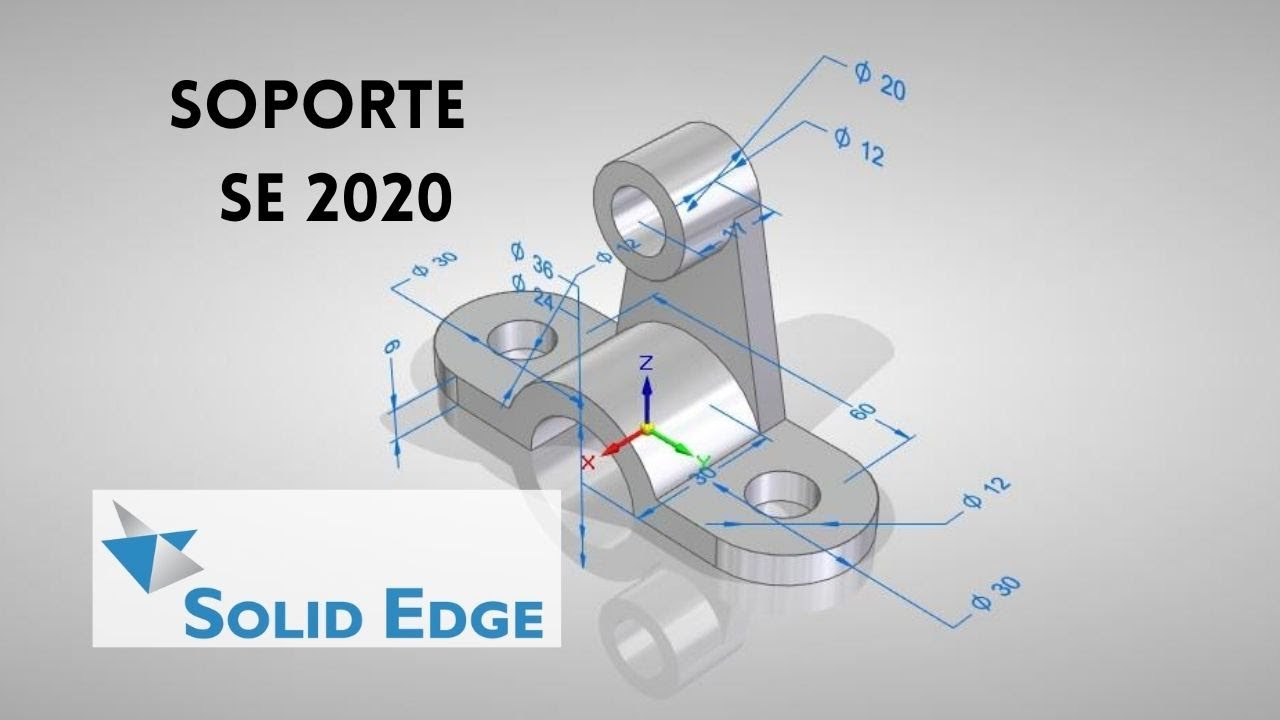 Soporte Siemens Solid Edge 2020 - YouTube