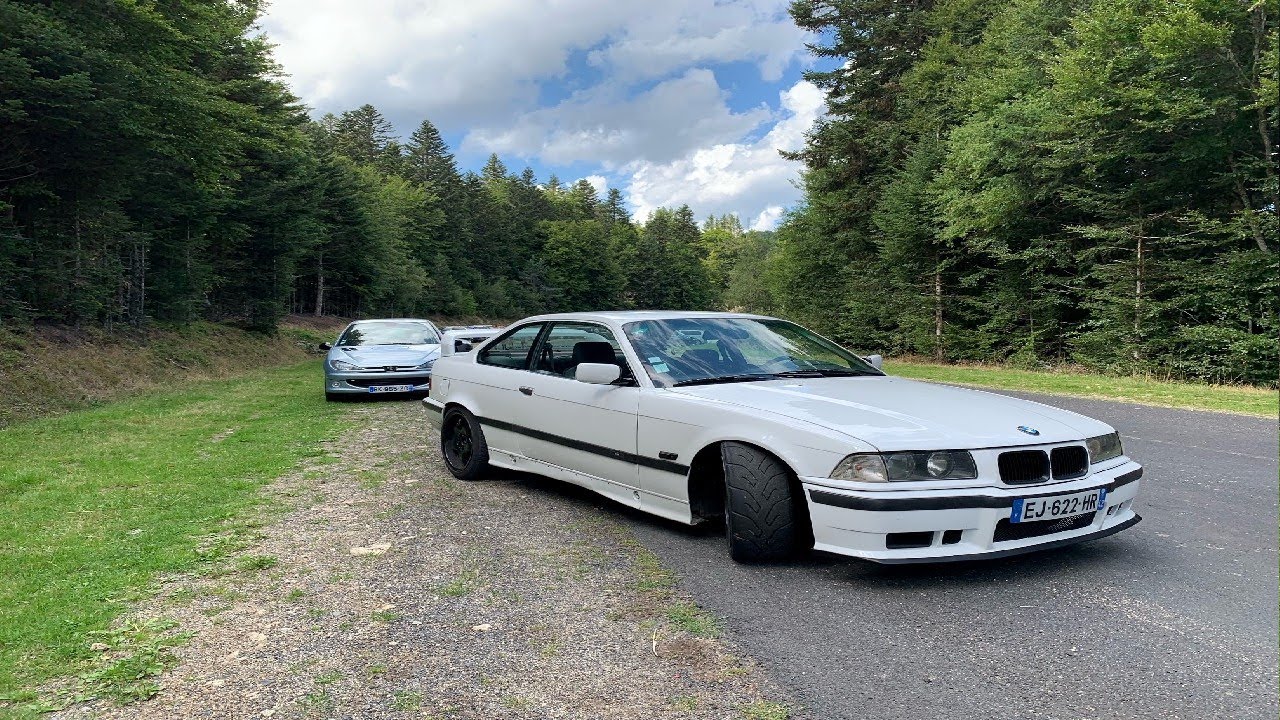 325i e36 and 206 s16 cruising day - YouTube