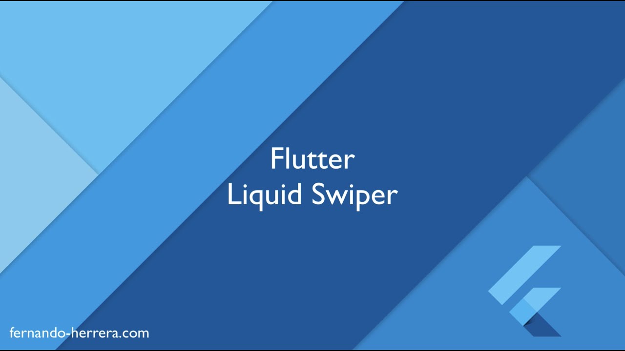 Flutter Liquid Swipe Youtube