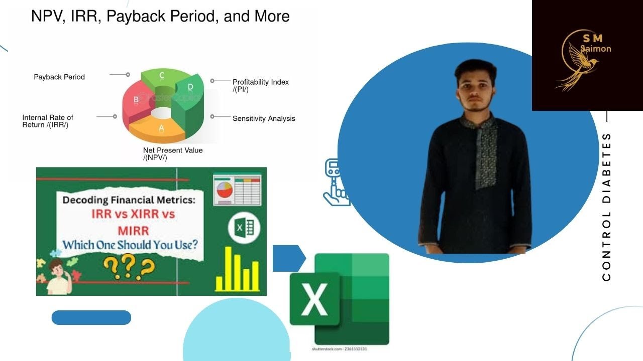 NPV, IRR, Payback Period, MIRR & XIRR Explained with Examples | Investment Decision Tools - YouTube