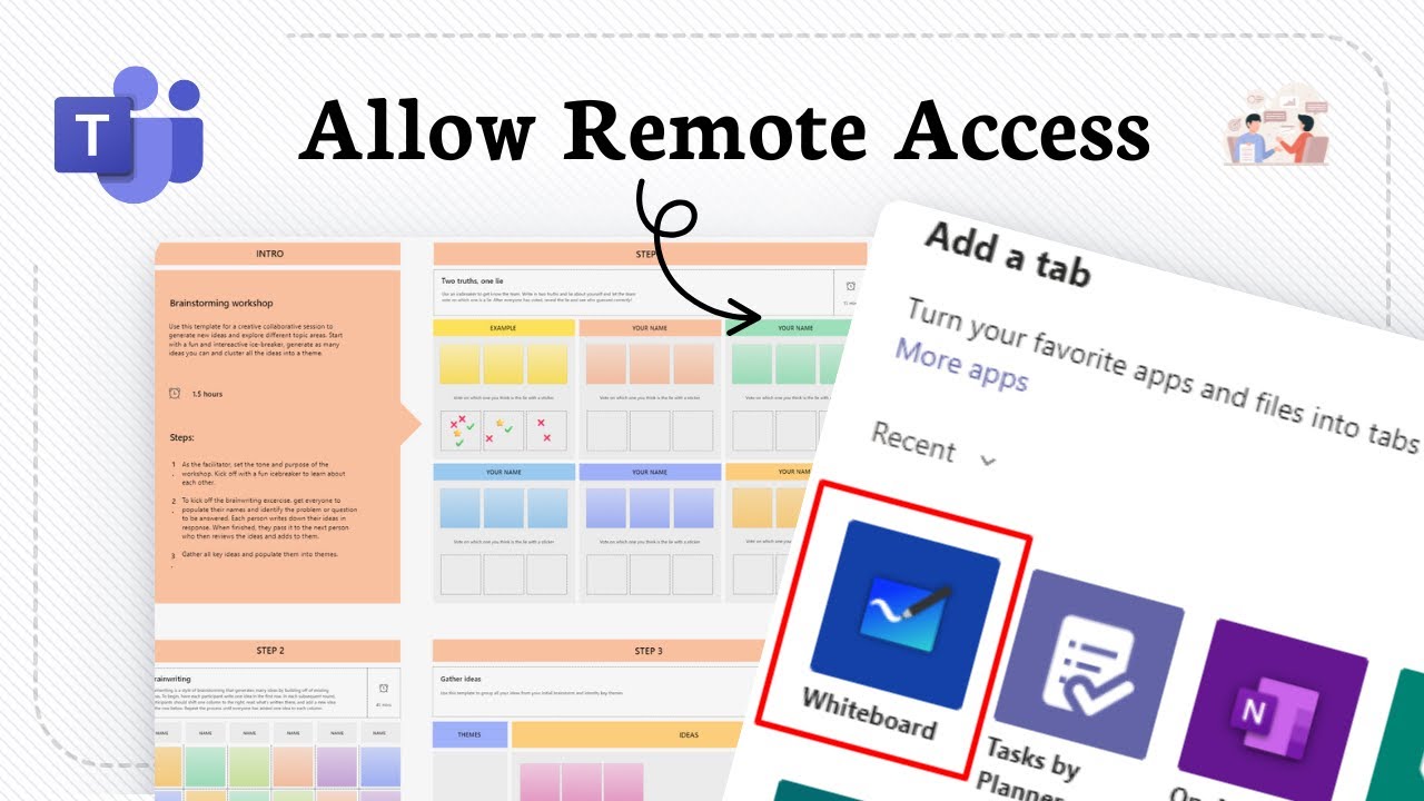 How to give control of screen in Microsoft Teams - YouTube