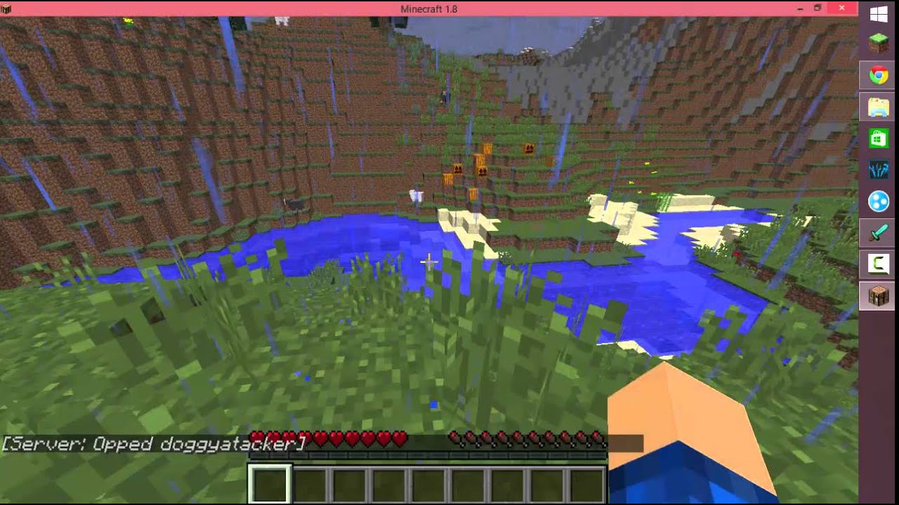 Minecraft Force Op 1.7.10-1.8 the bountiful update - YouTube