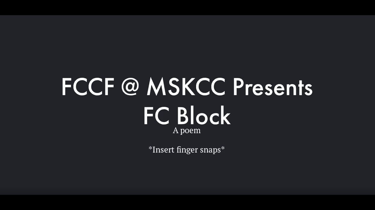FC Block. A poem. - YouTube