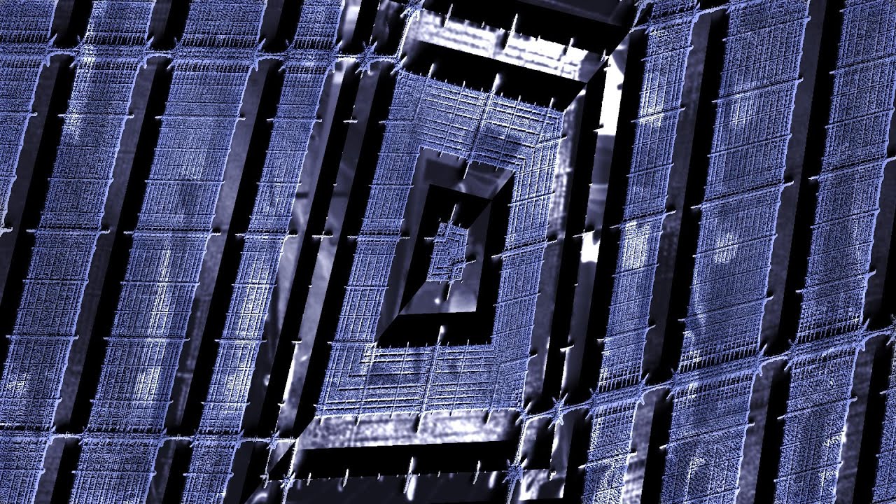 Industrial - Burning Ship Fractal Zoom - YouTube