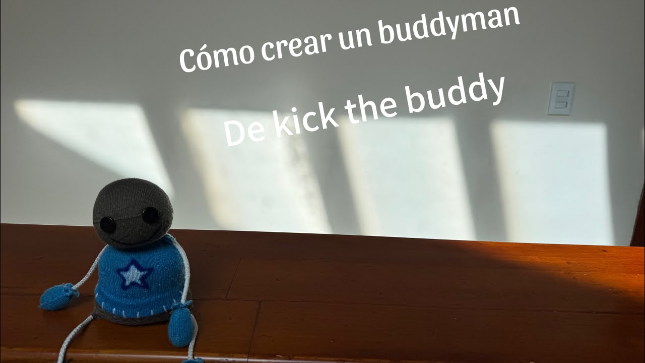 Haciendo un buddy man del juego kick the buddy - YouTube