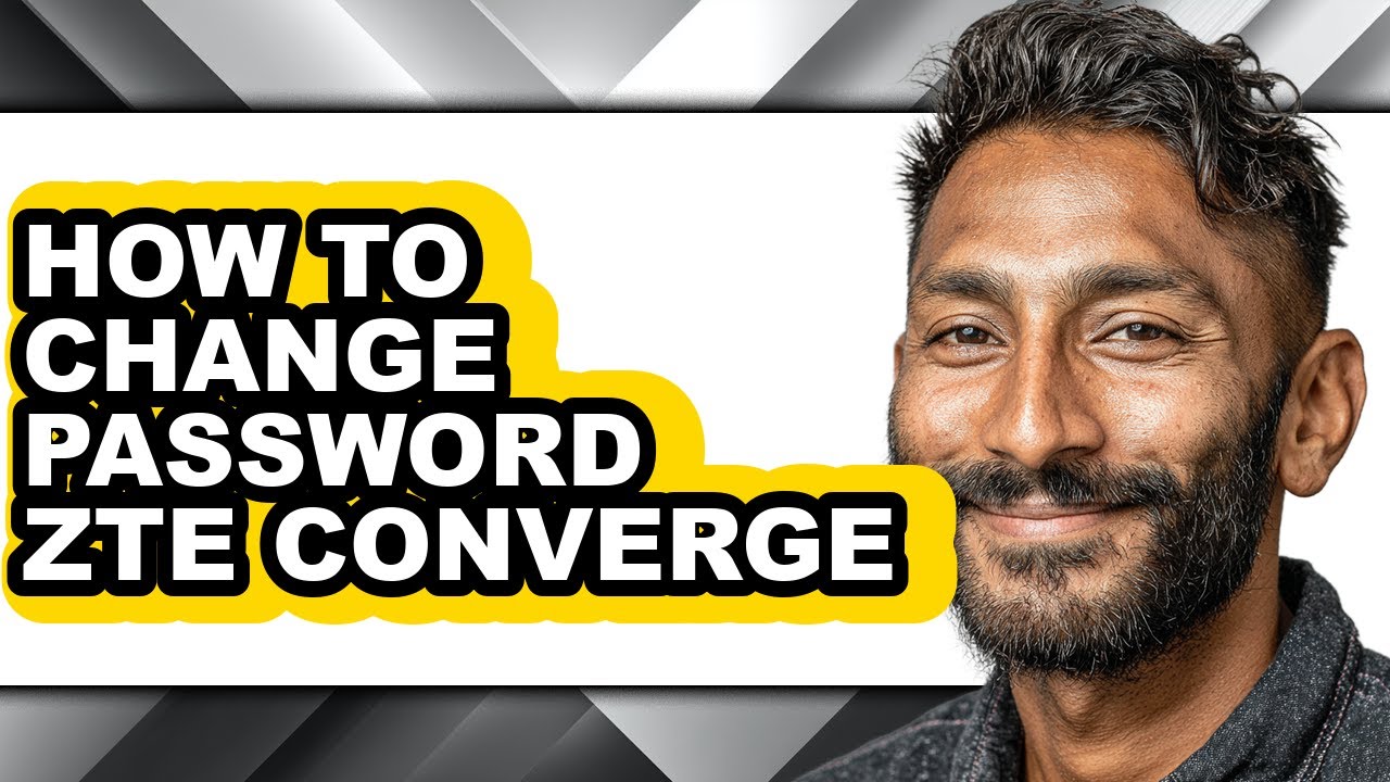 How to Change Password Zte Converge (easy Method) - YouTube