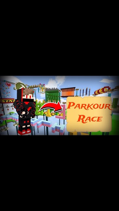 Minecraft Parkour Race Shorts Youtube
