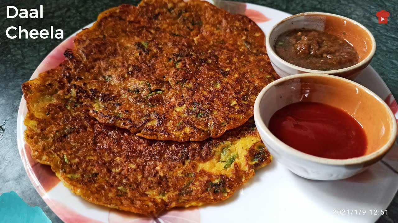 दल चीला विधि || Dal Cheela recipe || Veg Recipes || - YouTube