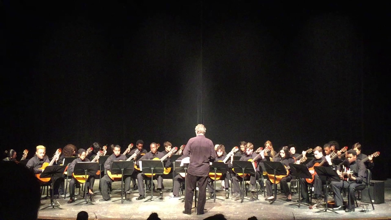 Booker Guitar Ensemble performs Gitmo Rock - YouTube