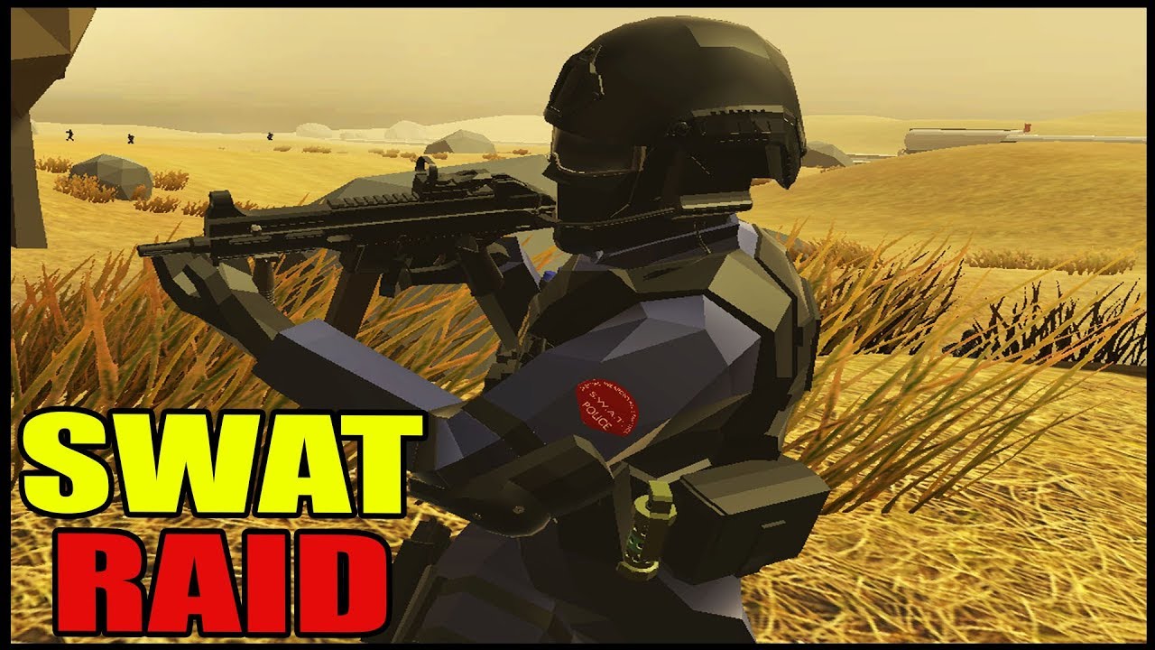 FBI SWAT Team Raids Town Held Hostage - Ravenfield Mod - YouTube