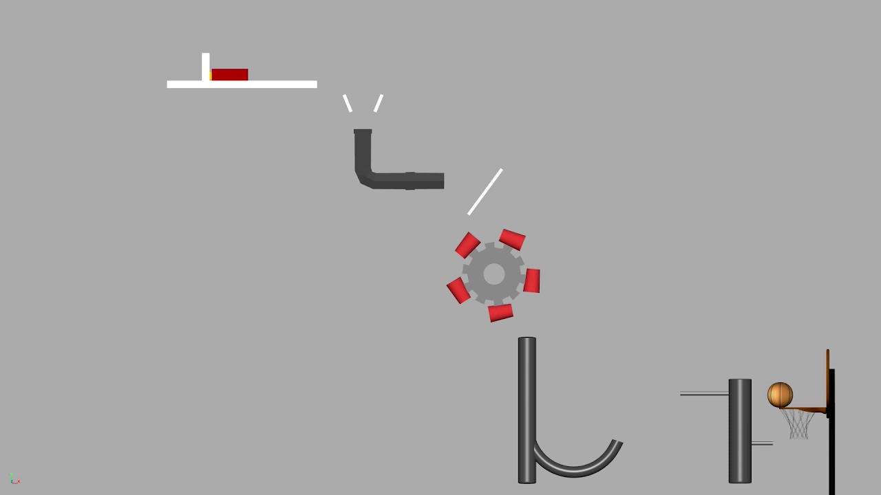 Rube Goldberg Machine Animation - YouTube