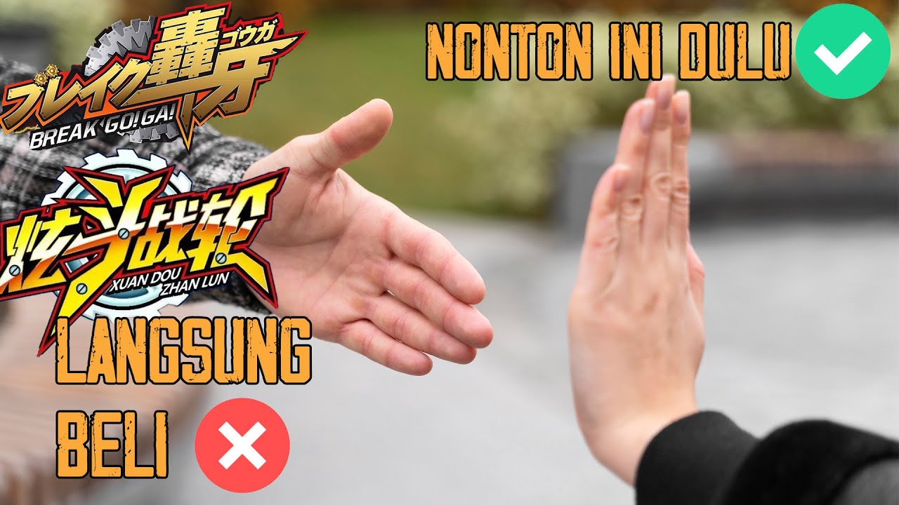 MAU BELI BREAK GO GA? NONTON INI DULU BUAT PERSIAPAN | Bandai thunder ...