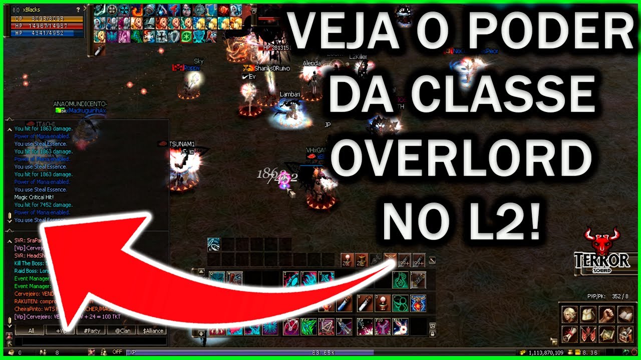 L2 CLASSE OVERLORD/DOMINATOR TUTORIAL/DICAS/ INICIANTES! L2 CHAOS ...