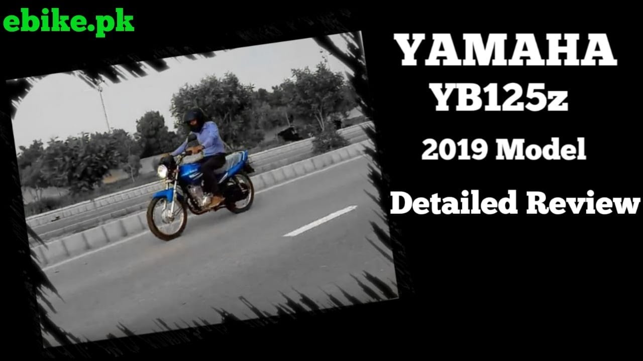 Yamaha Yb125z 2019 Model Detailed Review | ebike.pk - YouTube