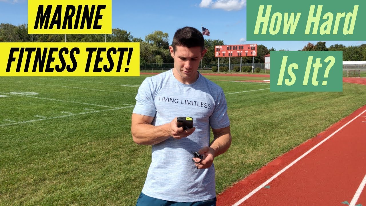 Bodybuilder Tries US Marine Fitness Test Without Practice.|It Was Hard ...