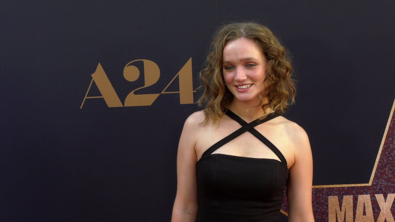 Emma Jenkins-Purro attends the red carpet world premiere of "MaXXXine ...