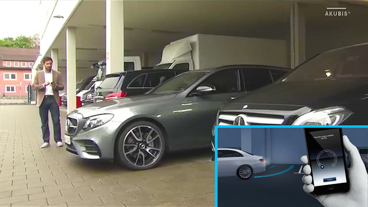 Mercedes-Benz - Remote Park Pilot (Leaving a parking space) W205, W213 ...