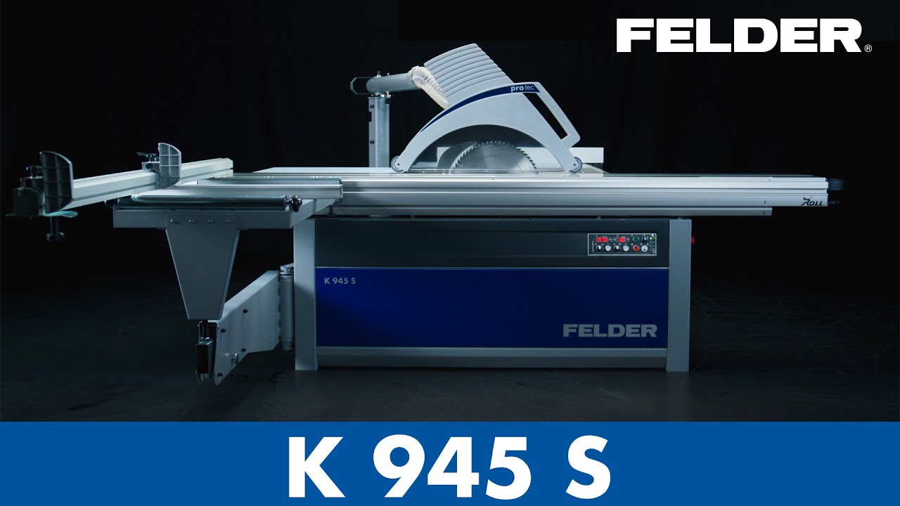 Felder® K 945 S - Formatkreissäge | Felder Group - YouTube