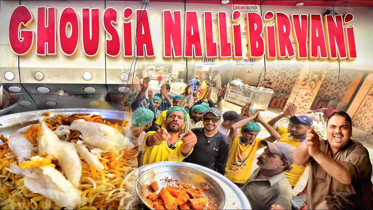 Ghosia Nalli Biryani || World Famous Bone Marrow Biryani of Karachi ...