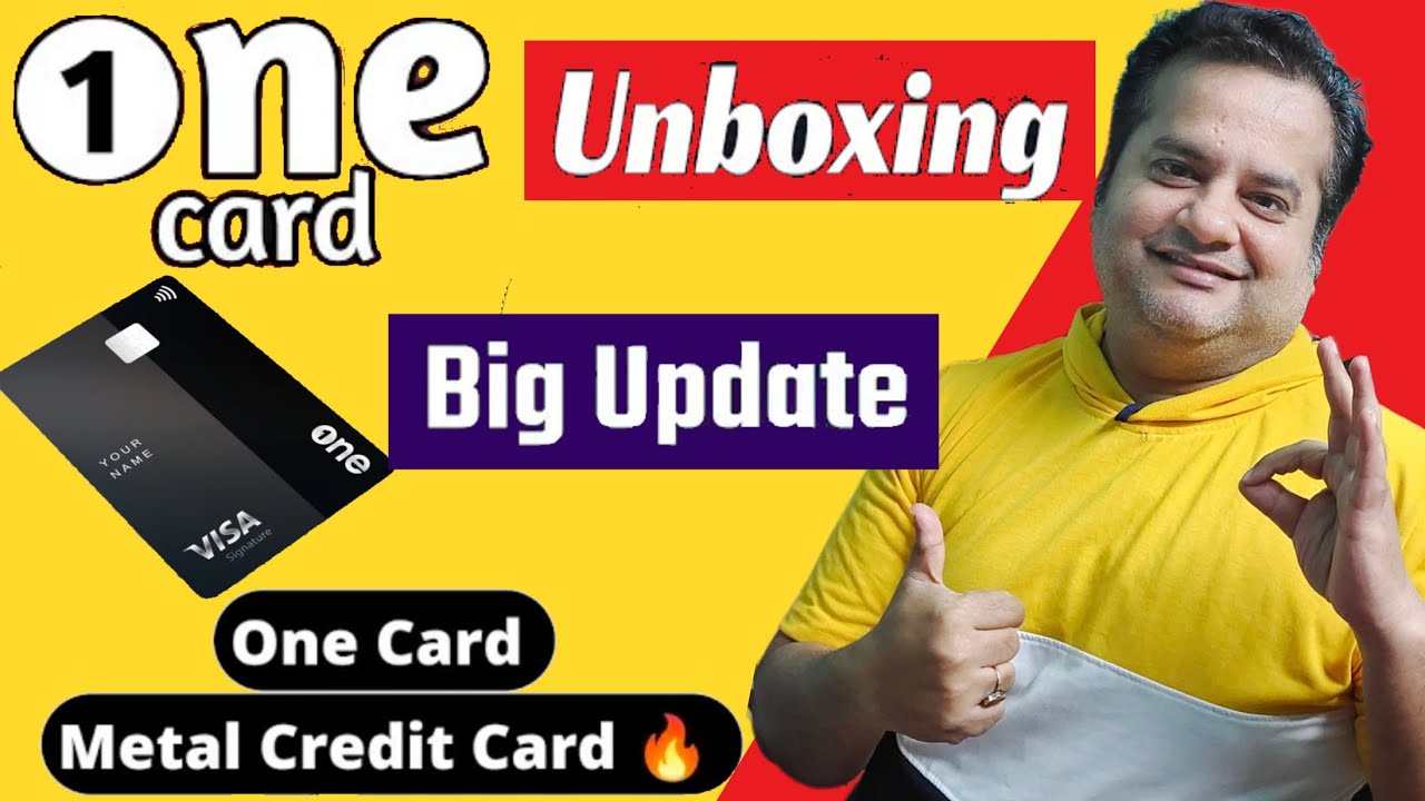 New One Metal Credit Card Unboxing 🔥 One Card Review & Benefits - YouTube