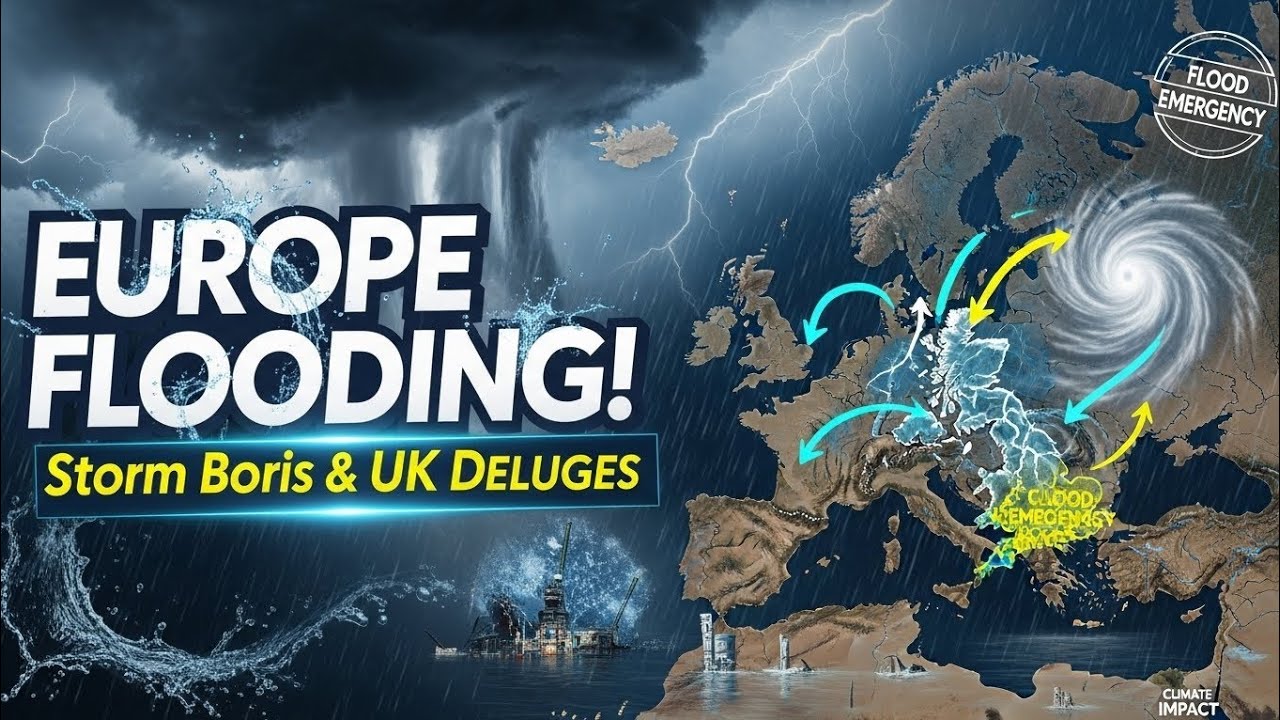 Europe Floods 2024-25: How Climate Change Supercharged Storm Boris & UK ...