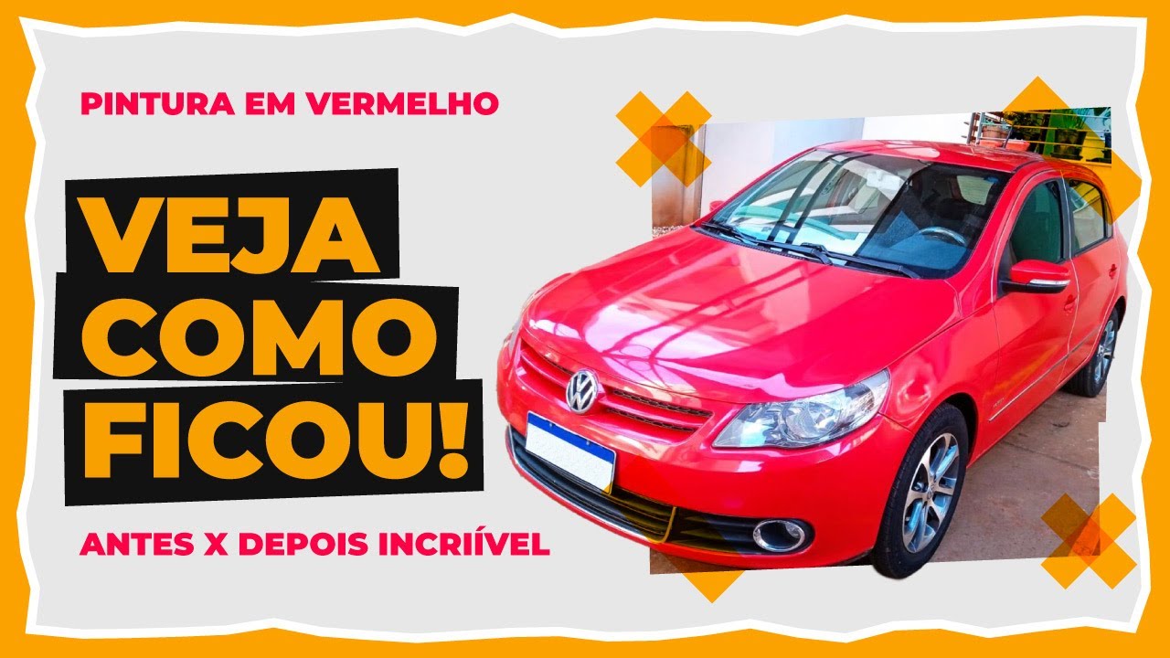 [PINTURA DE CARRO VERMELHO]: Técnica de Alto Nível para um Brilho ...