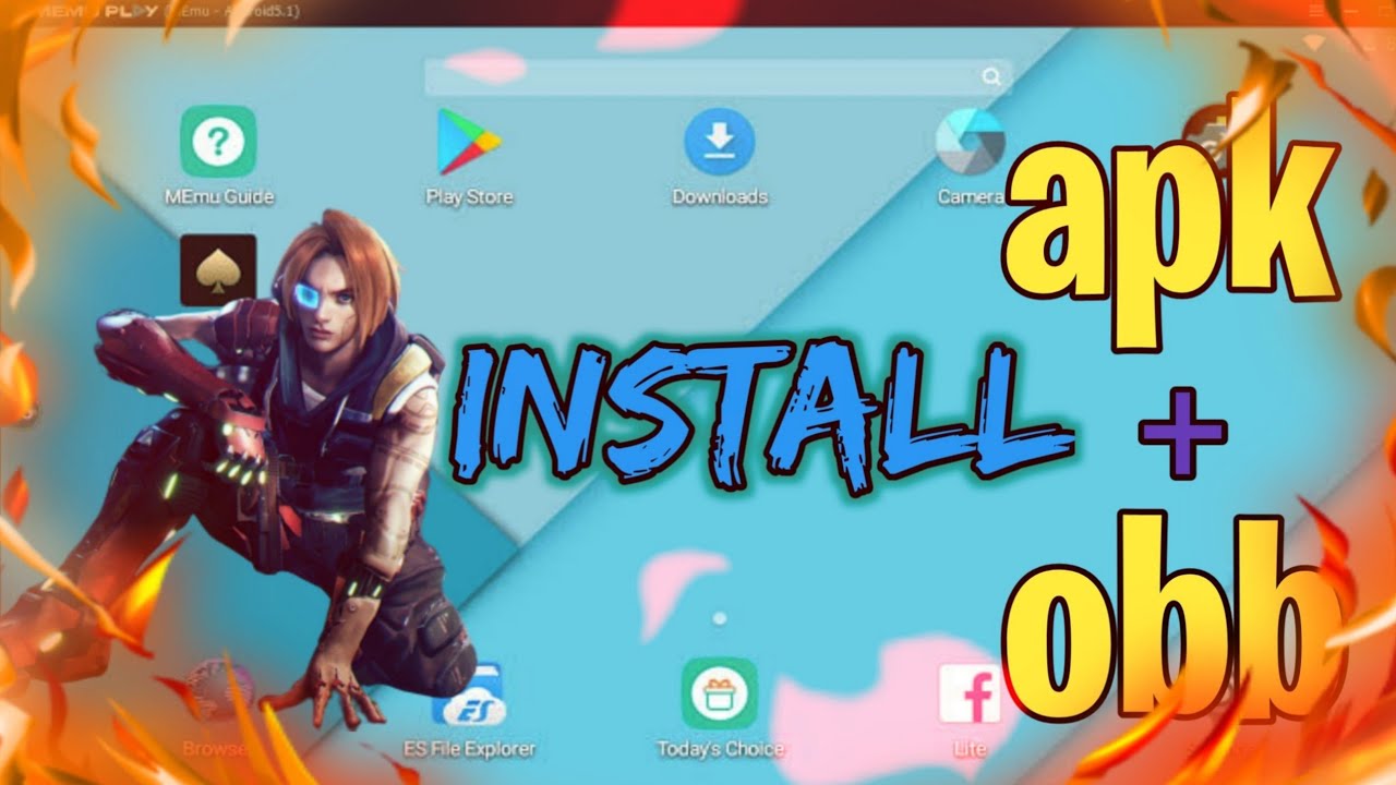 How to install Free Fire With Apk and obb in Memu Play🔥 || Free Fire ...