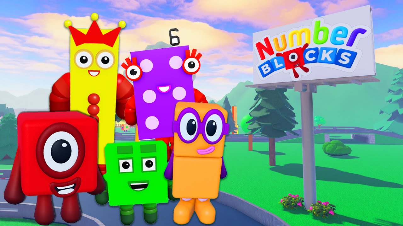 Numberblocks EXPLORING the BIGGEST Numberblock City in Roblox - YouTube