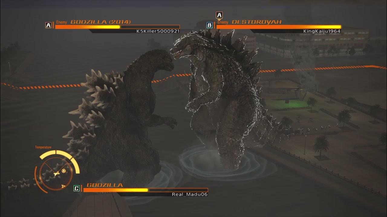 GODZILLA PS4 - Heisei Godzilla vs Godzilla (2014) vs Destoroyah - YouTube