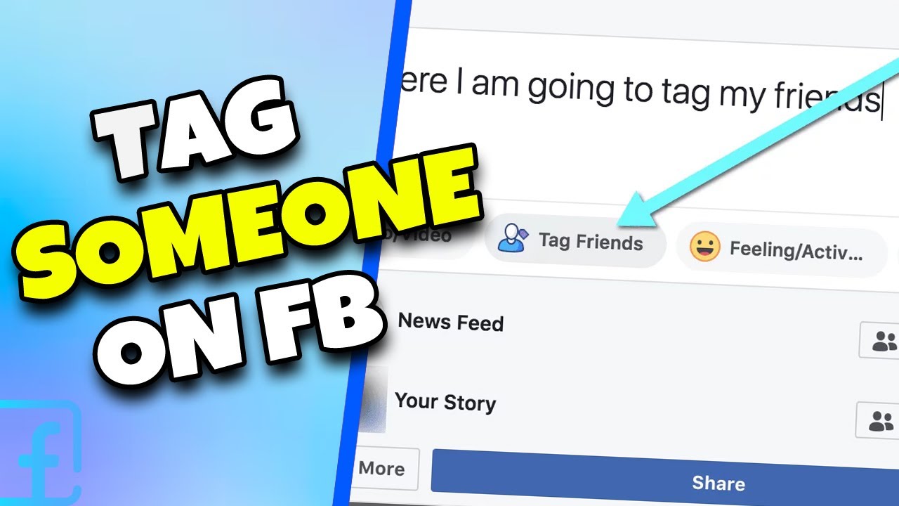 How to tag someone on Facebook 2026 (PC or Laptop) - YouTube