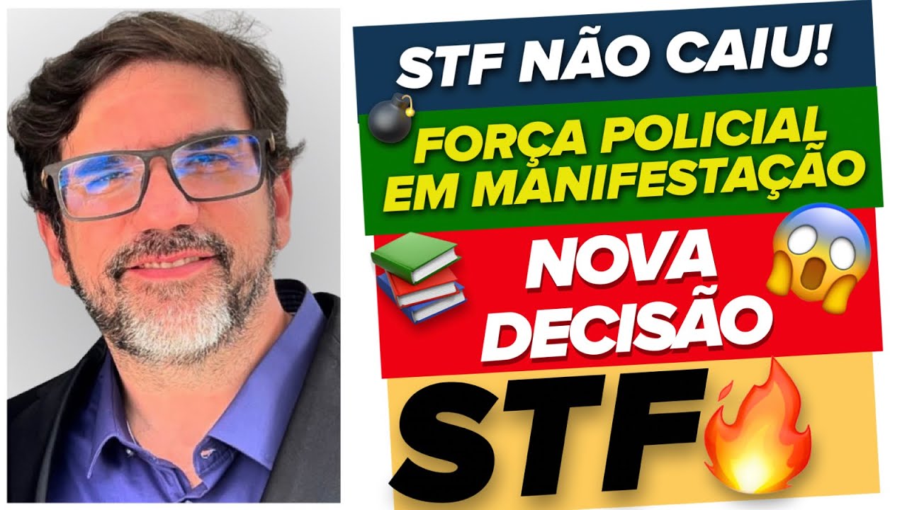 🔴😱 ATENÇÃO: STF NÃO CAIU! MANIFESTAÇÃO POPULAR E FORÇA POLICIAL 🔴 - YouTube