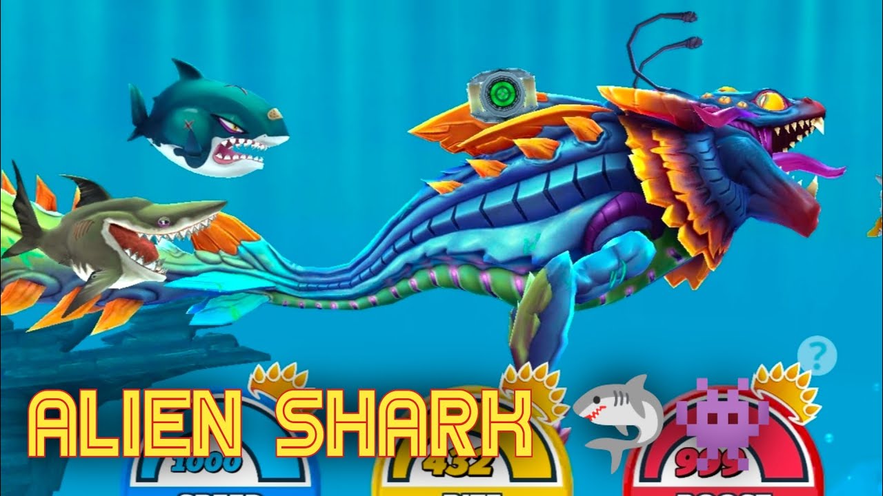 alien shark 🦈👾 - YouTube