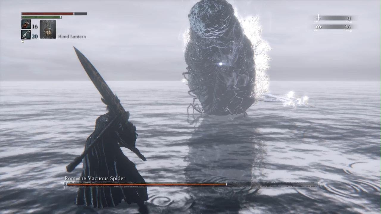 [Bloodborne] Rom, the Vacuous Spider - YouTube