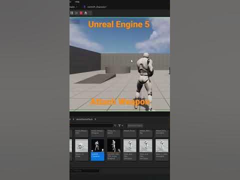 Preview - Attach Weapon Unreal Engine 5 - YouTube